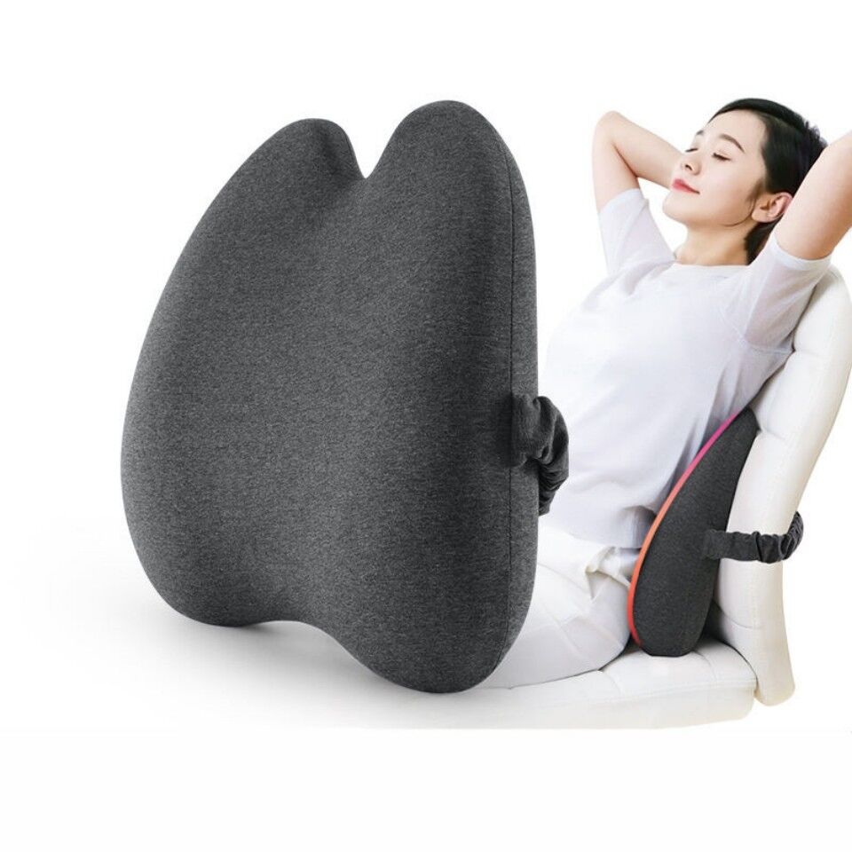 Fashion Back Pain Relief Pillow Memory Foam Lumbar Cushions Back ...