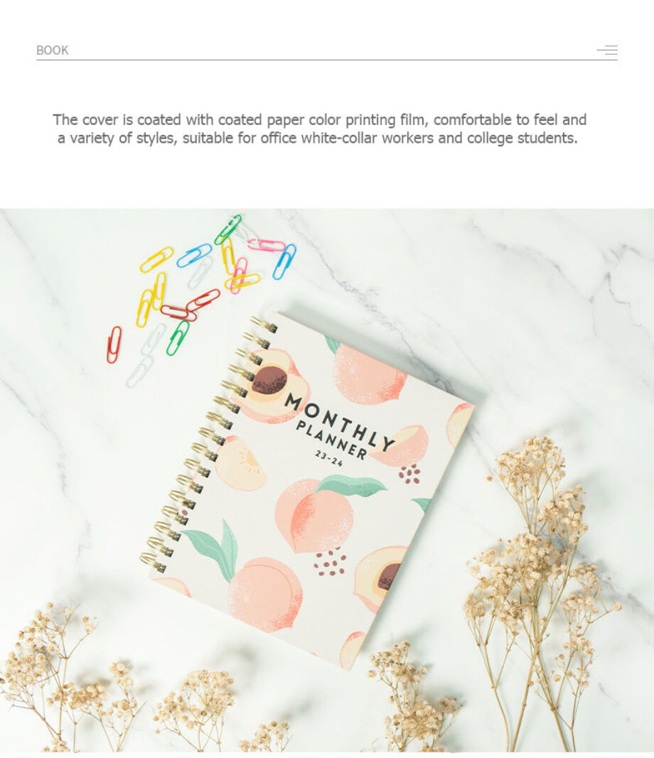 Buy Wholesale China Manufacturer Year 2023-2034 Handwriting Peach A5 ...