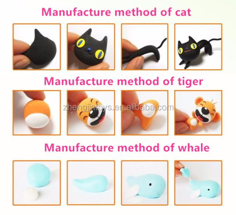 1000g/bag High Quality Super Light Clay Air Dry Clay Super Soft Clay ...