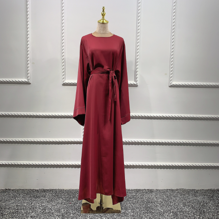 Solid Color Ethnic Clothing Islamic Muslim Clothing Abaya India ...