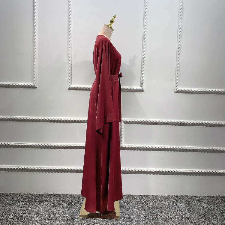 Solid Color Ethnic Clothing Islamic Muslim Clothing Abaya India ...
