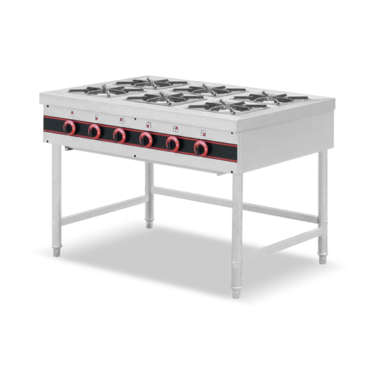 Commercial Gas Cooker Range Stainless Steel Kitchen Gas Stove Range ...