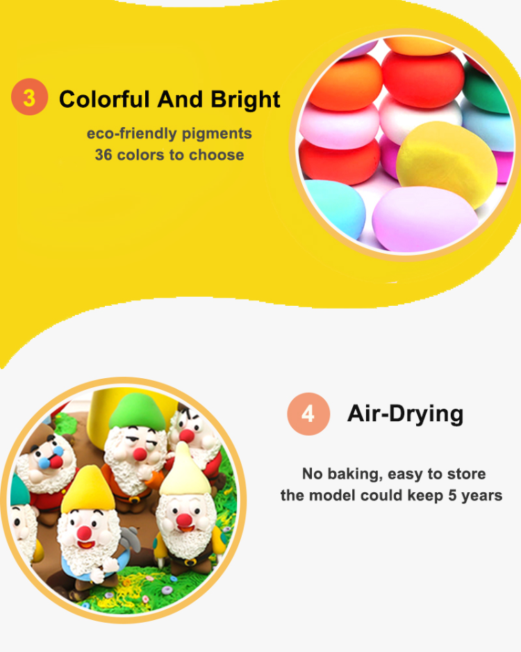 Buy Wholesale China 36 Colors 1000g Clay Wholesale Soft Super Light ...