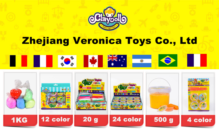 Buy Wholesale China 36 Colors 1000g Clay Wholesale Soft Super Light ...