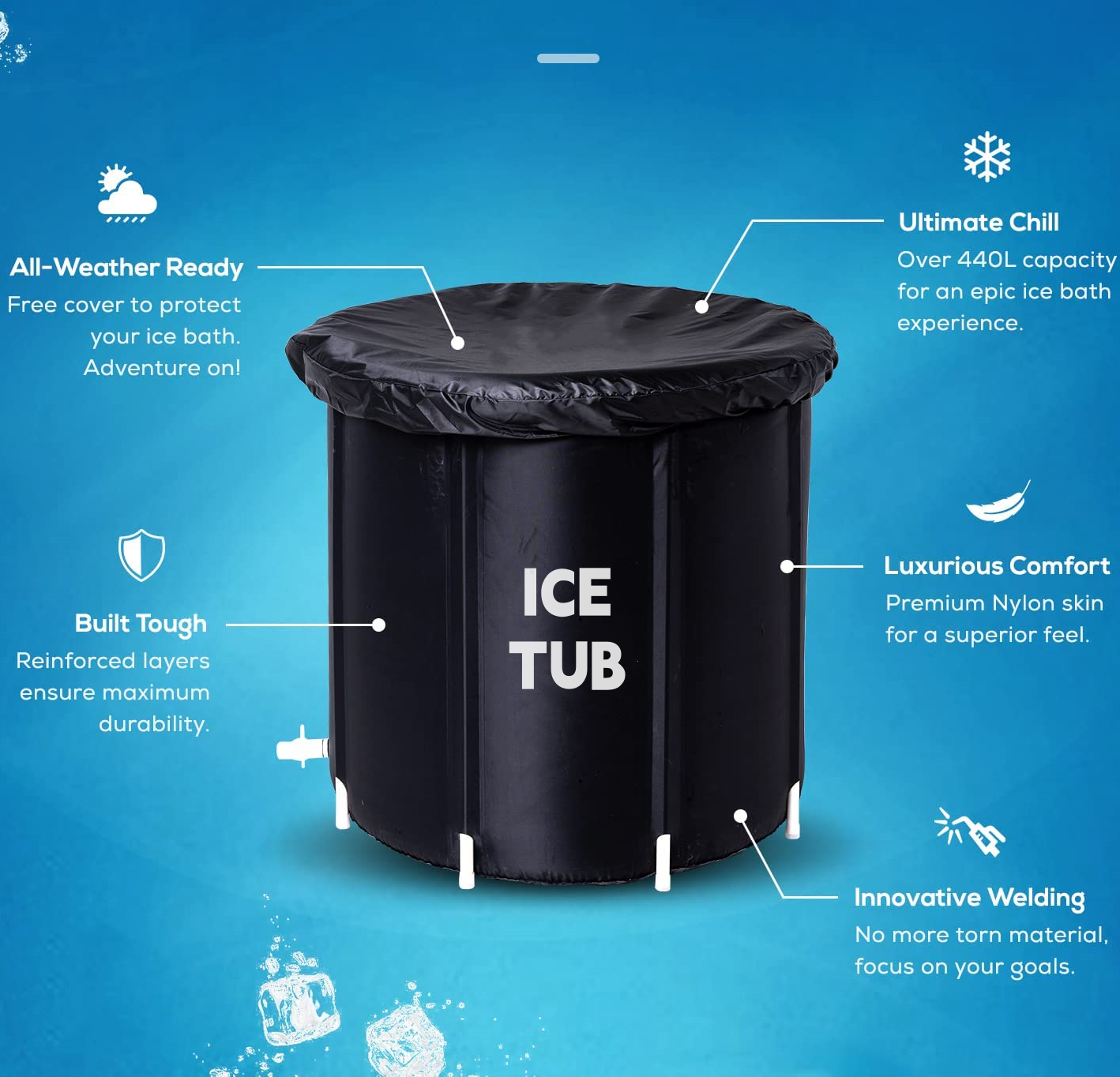 Buy Wholesale China Ot7251 Free Standing Portable Buckets Beverage ...