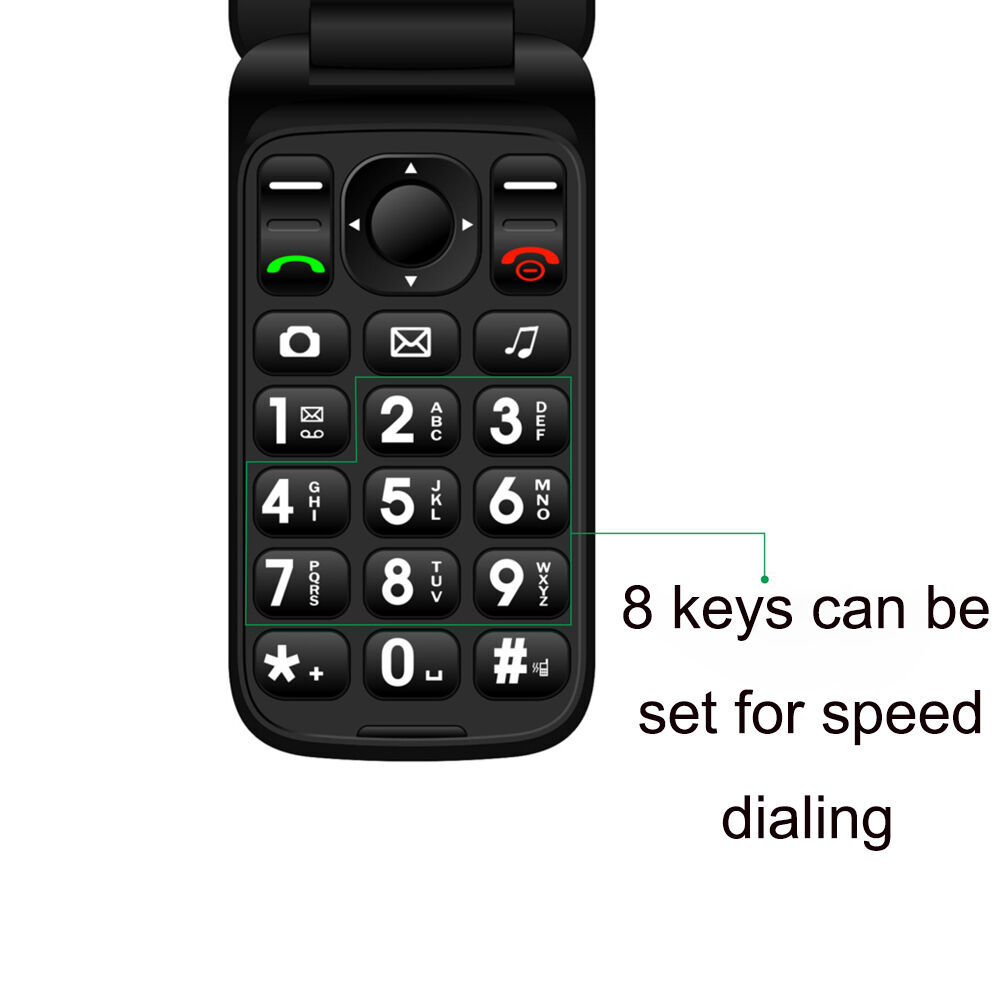 Buy Wholesale China 2.4 Inch Large Button 4g Android Mobile Phone Flip ...