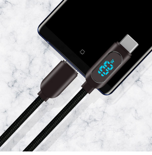Display 480mbps Digital 5a 100w Usb Type C Data Cables, Type C Cable ...
