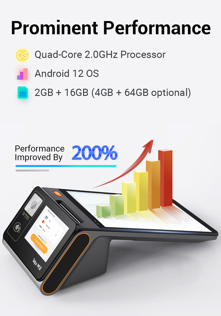 Buy Wholesale China M8 Electronic Fiscal Device Dual Screen Pos Systems ...