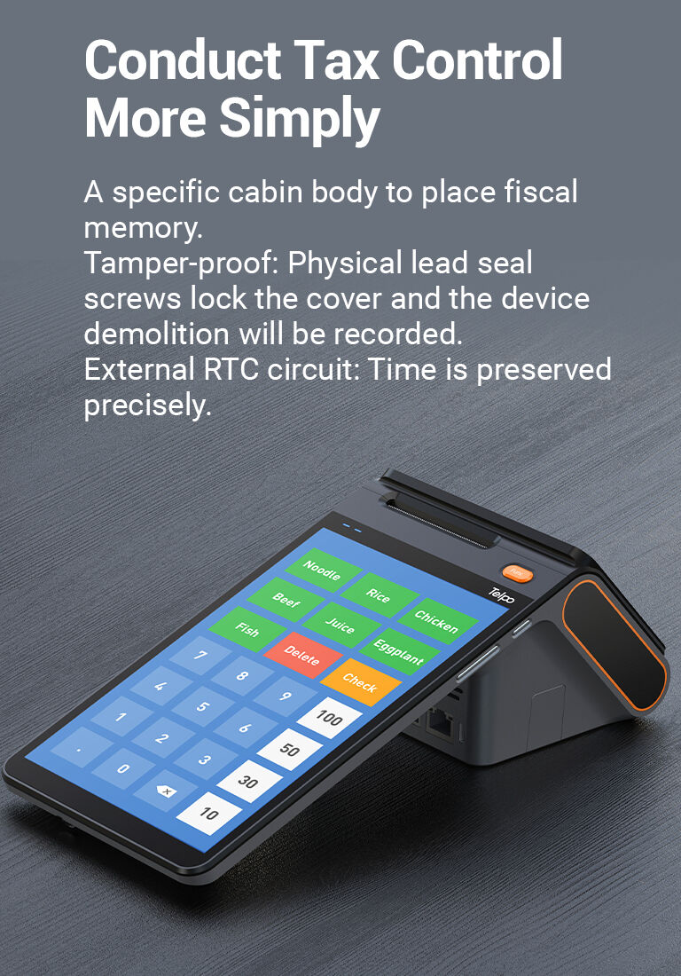 Buy Wholesale China M8 8-inch Softpos Electronic Tax Register Billing ...