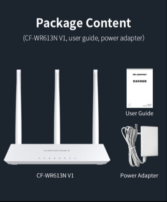 Comfast High Quality Mt7628kn 3*5dbi Antennas 2.4ghz 300mbps Wireless ...