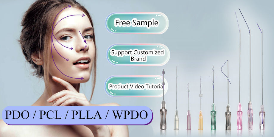 Buy Wholesale China Strong Face Lifting Pdo Molding Cog 18g 100mm Hilos Tensores Flat Shark ...