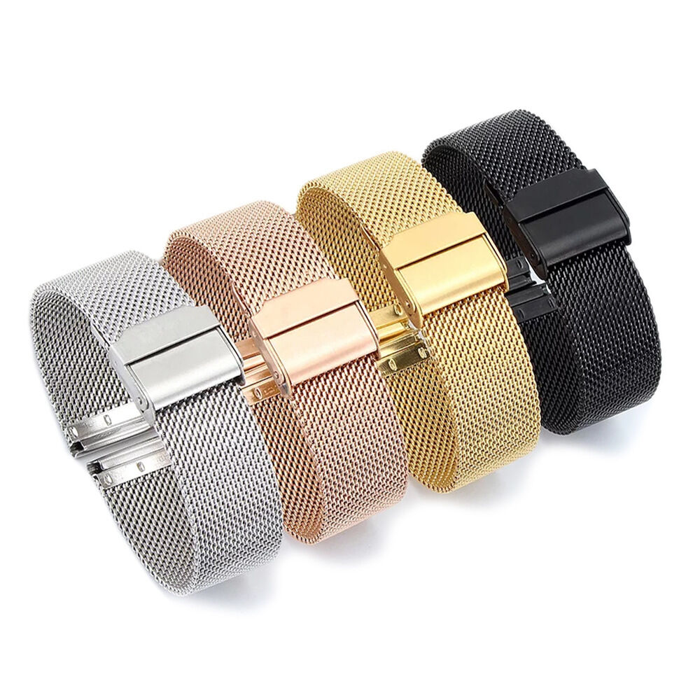 Buy Wholesale China Milanese Metal Buckle Watch Strap Watch Bands For ...