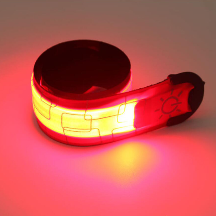 Buy Wholesale China Led Glow Bracelet Light Up Slap Wrist Band ...