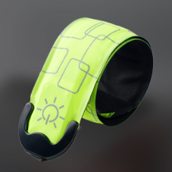 Buy Wholesale China Led Glow Bracelet Light Up Slap Wrist Band ...