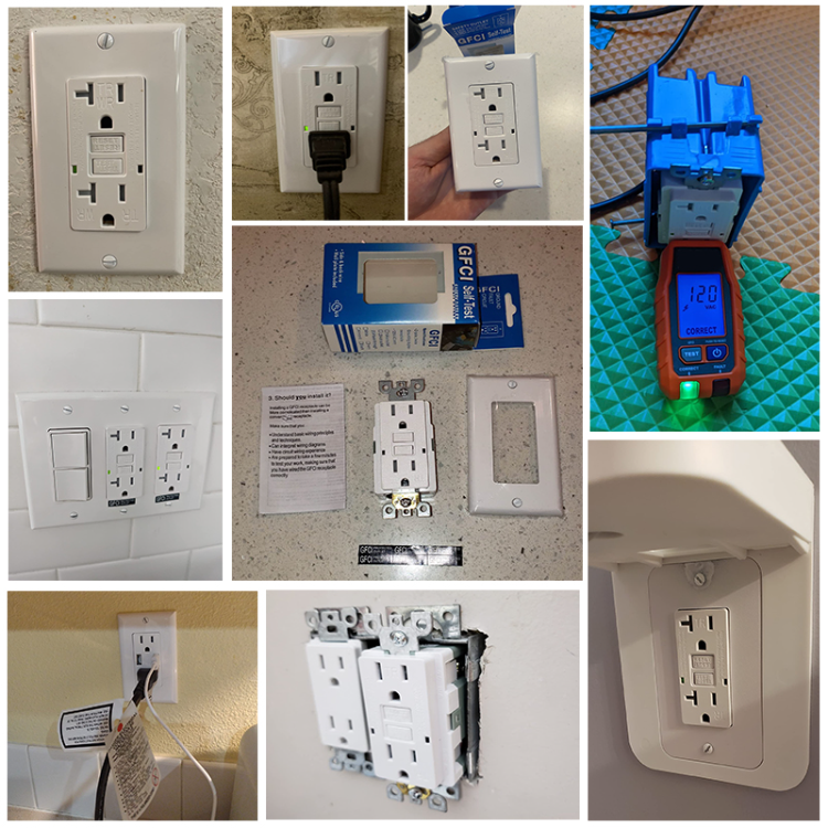 Free Samples America Standard 15amp 125v Tamper Resistant Ac Smart Gfci ...