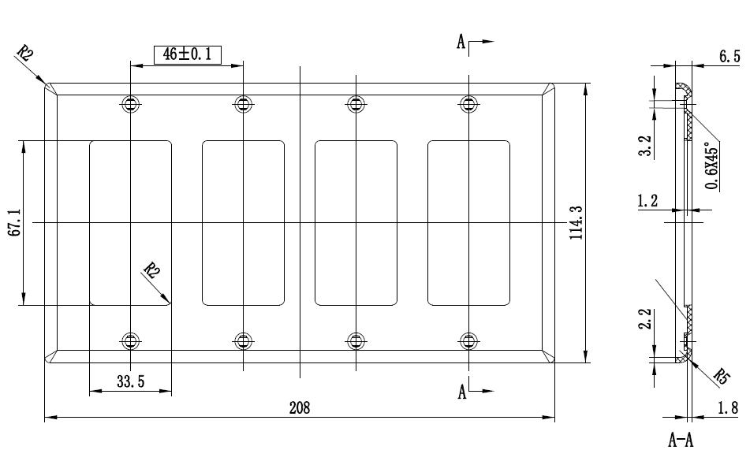 Buy Wholesale China Ul Listed 4-gang Decor Wall Outlet/socket/switche ...