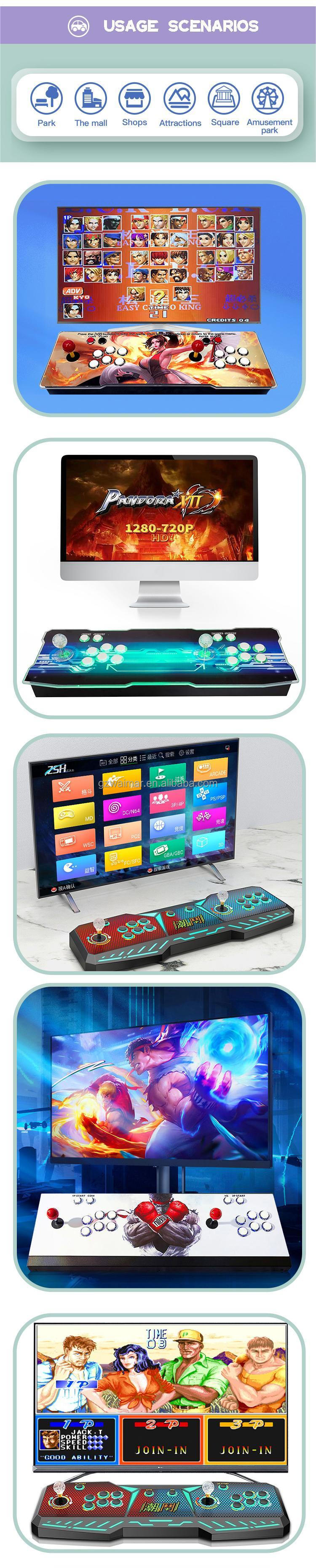2023 New Design 3d Pandora Box Hd 26800 In 1 Retro Arcade Gaming Video ...