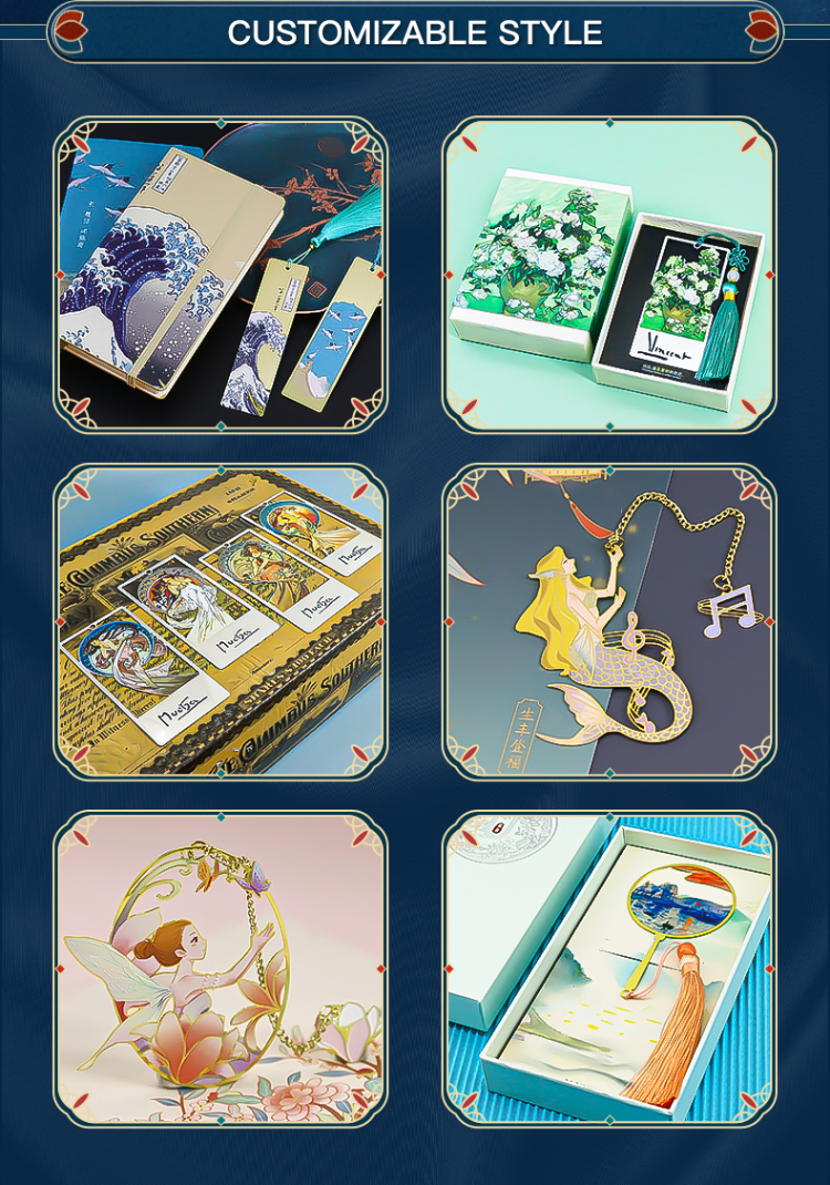 Buy China Wholesale Custom Personalised Book Reading Mark Metal ...