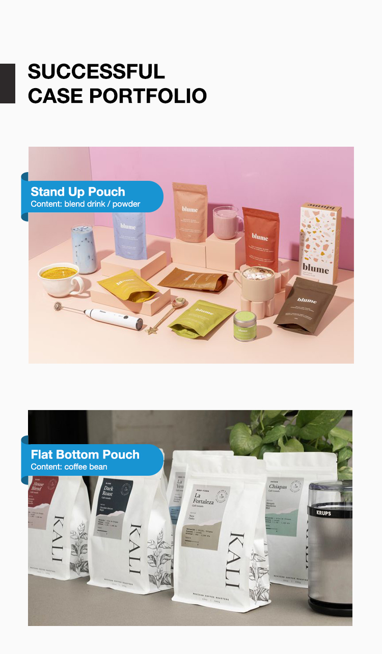 Custom Packaging Resealable Matte Zip Lock Plastic Stand Up Pouch With ...