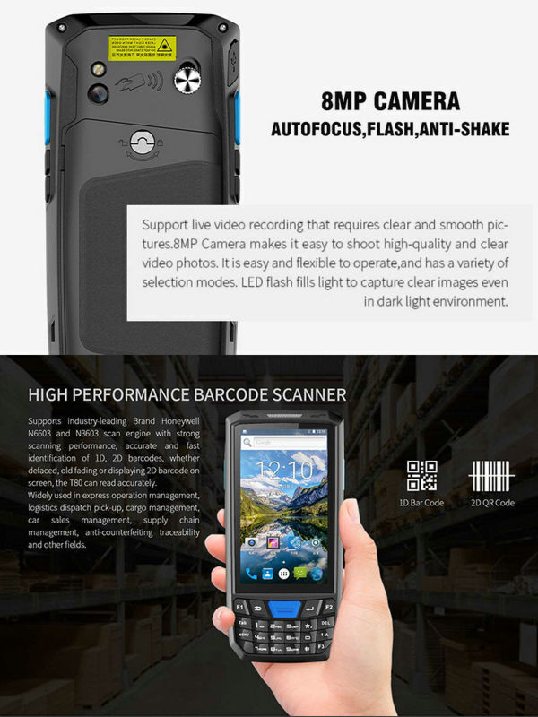 Buy Wholesale China Handheld Pos Terminal Android Pda With Barcord ...