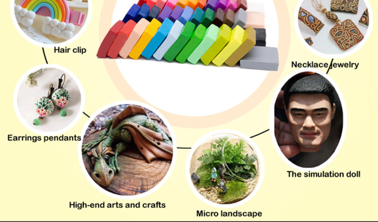 Buy Wholesale China Polymer Clays 60 Colors Modeling Clay Kit Diy Oven ...