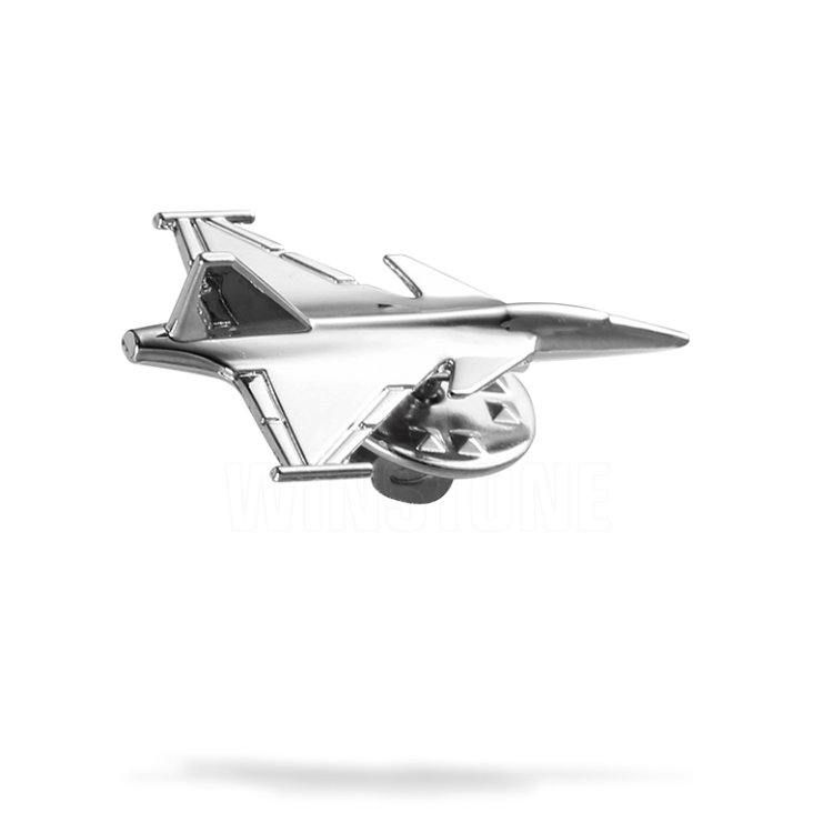 Custom 3d Die Cast Metal Fighter Aircraft Model Lapel Pin Badges $0.25 ...