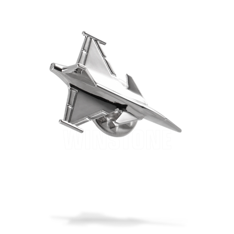 Custom 3d Die Cast Metal Fighter Aircraft Model Lapel Pin Badges $0.25 ...