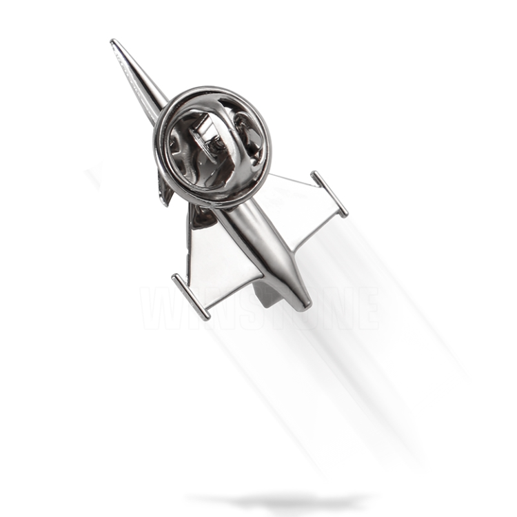 Custom 3d Die Cast Metal Fighter Aircraft Model Lapel Pin Badges $0.25 ...
