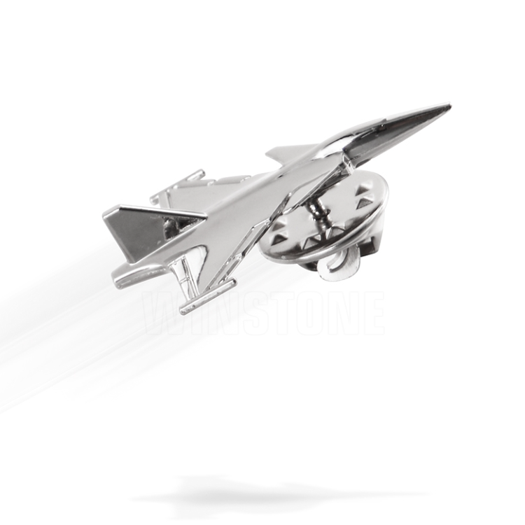 Custom 3d Die Cast Metal Fighter Aircraft Model Lapel Pin Badges $0.25 ...
