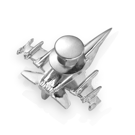 Custom 3d Die Cast Metal Fighter Aircraft Model Lapel Pin Badges $0.25 ...