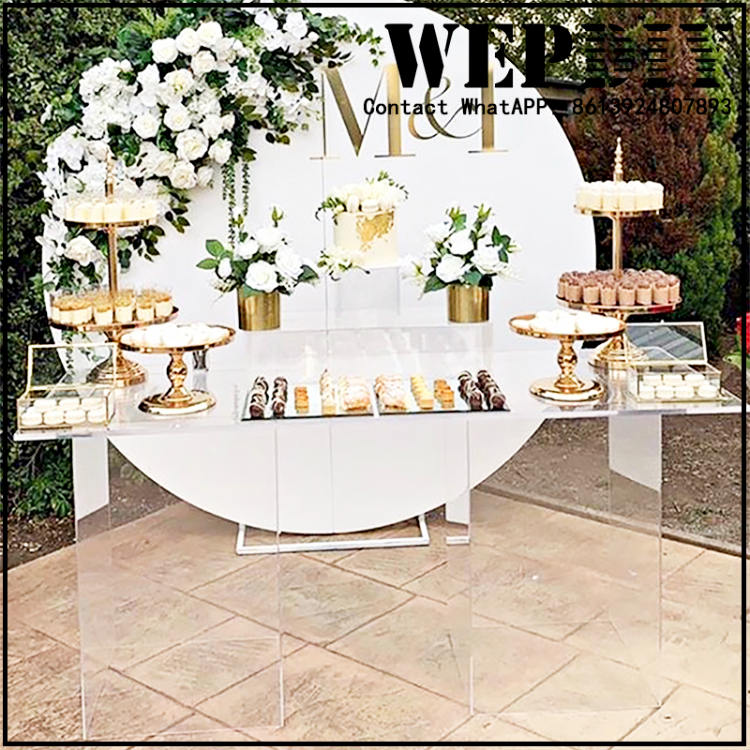 2020 New Birthday Paty Wedding Transparent Acrylic Banquet Table ...