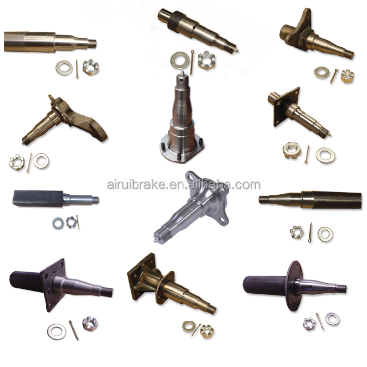 Axel Trailer 40mm Round Solid Steel-marine Use Trailer Axle Complete ...