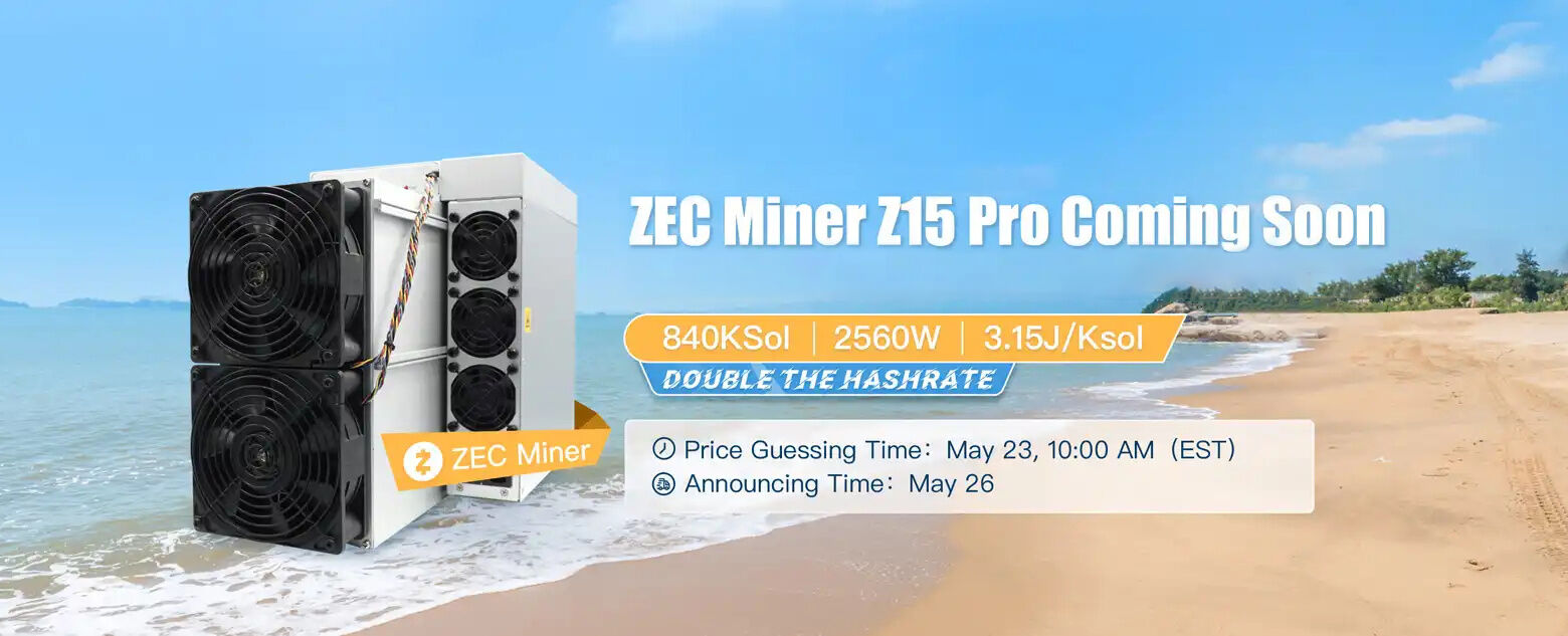 Buy Wholesale China Wholesales Bitmain Antminer Z15 Pro 840k 2650w Zec ...