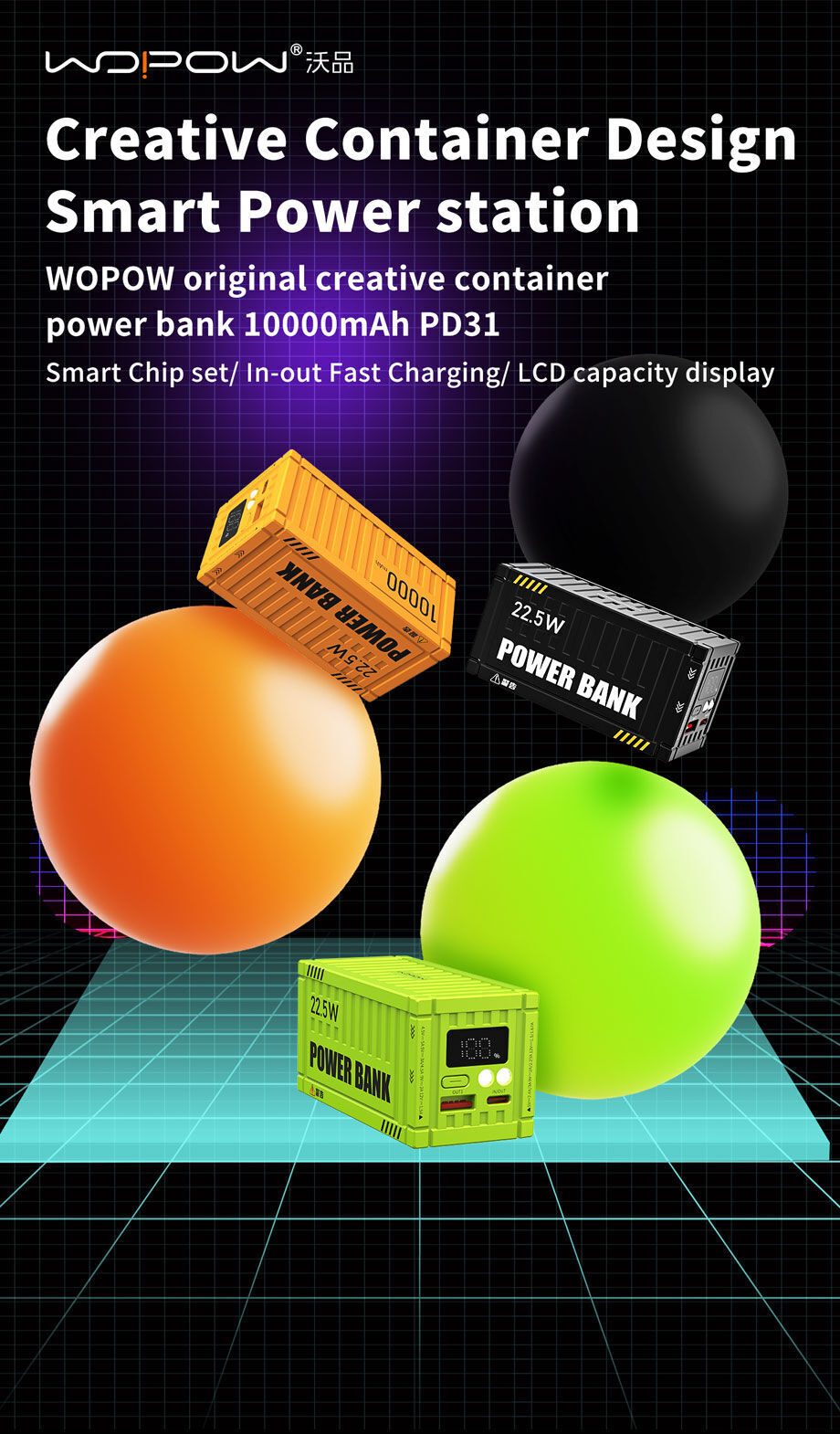 Bulk Buy China Wholesale Wopow Orignal Container Battery Charger ...