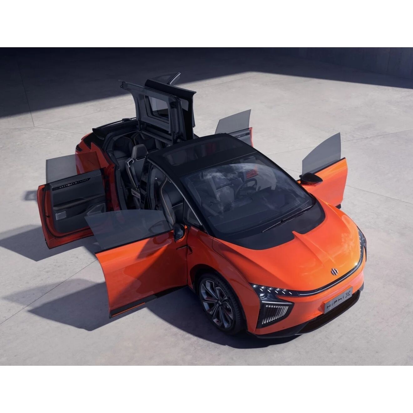 Buy Wholesale China De Nieuwe Elektrische Auto Hiphi X Heeft Een ...