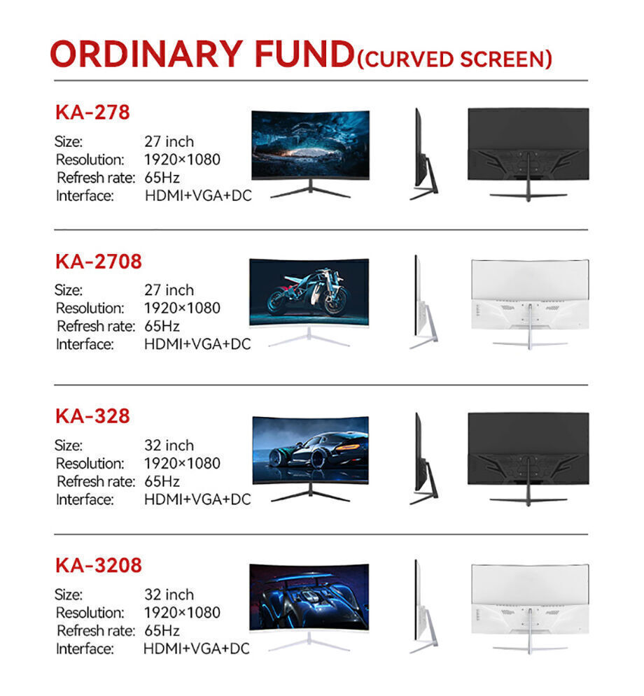 Buy Wholesale China 24" Professional Thin 75hz 1080p Led Monitor 2x ...