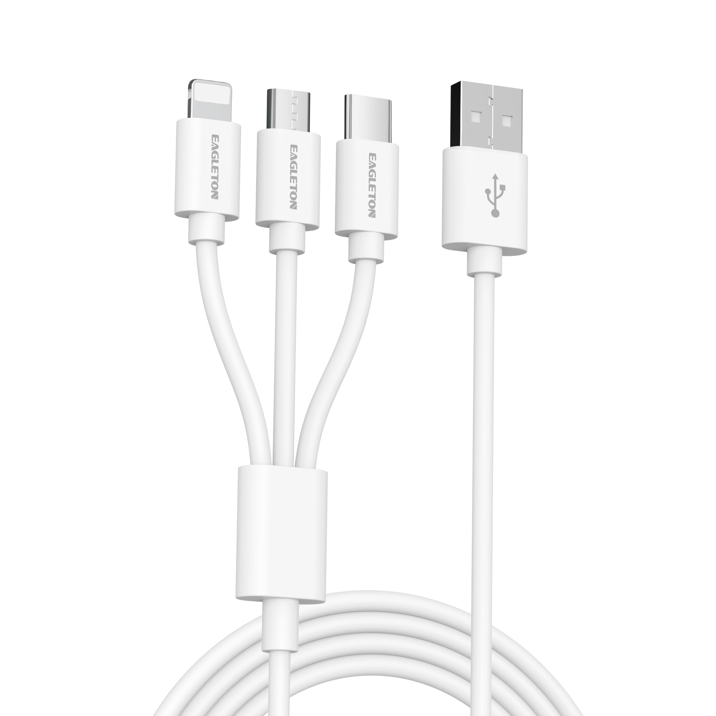 Buy Wholesale China 3 In 1 Usb Cable 2.4a Fast Charging Cable & 3 In 1 ...