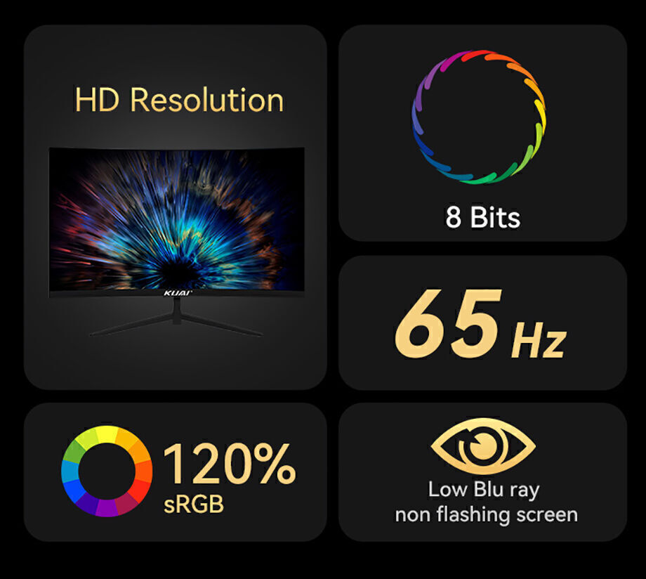 Buy Wholesale China 27-inch Fhd 1920 X 1080 65hz Curved Monitor Led Pc ...
