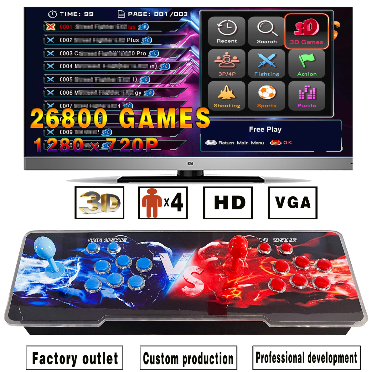 Bulk Buy China Wholesale 2023 New Design 3d Pandora Box Hd 26800 In 1 ...