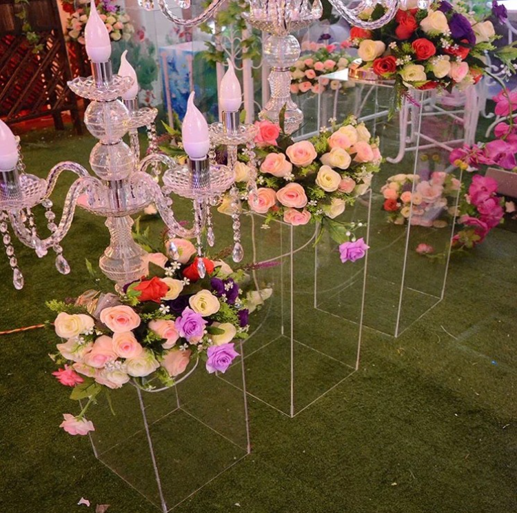 Buy Wholesale China Square Wedding Backdrop Display Clear Acrylic ...