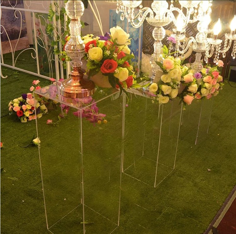 Buy Wholesale China Square Wedding Backdrop Display Clear Acrylic ...