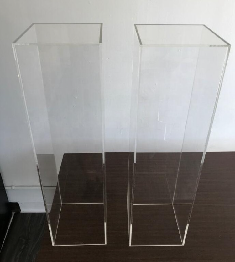 Buy Wholesale China Square Wedding Backdrop Display Clear Acrylic ...