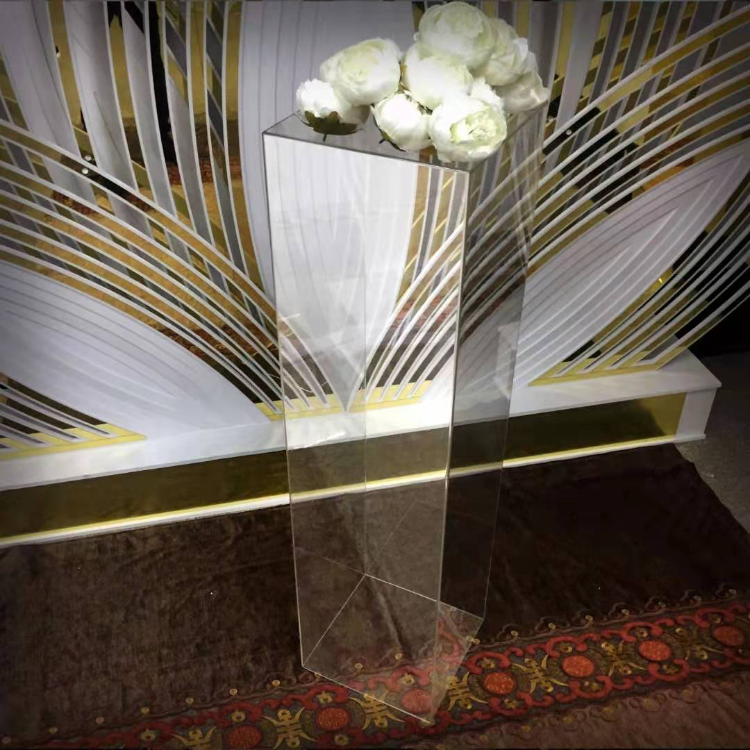 Buy Wholesale China Square Wedding Backdrop Display Clear Acrylic ...