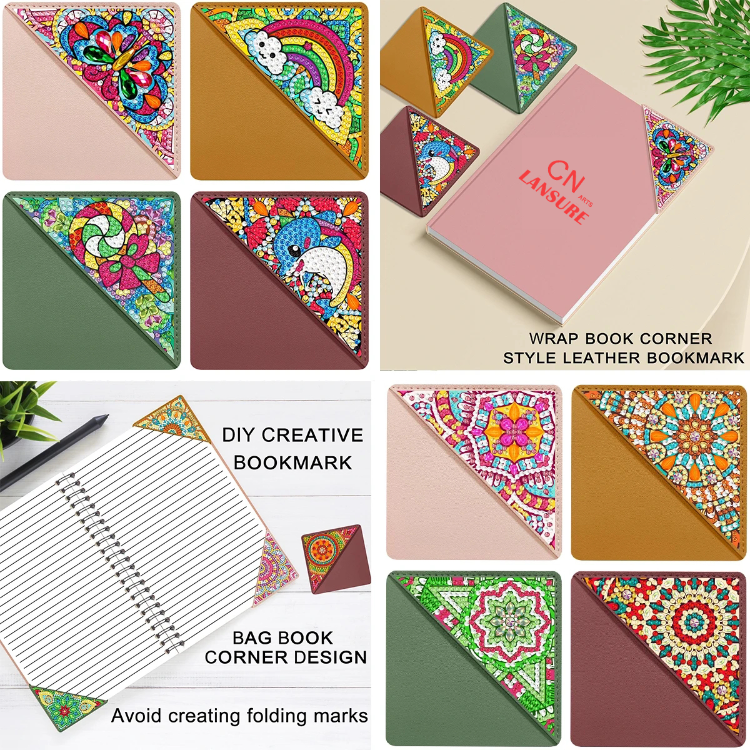 Buy Wholesale China Ls 4pcs Set 5d Diamond Painting Pu Leather Pack ...