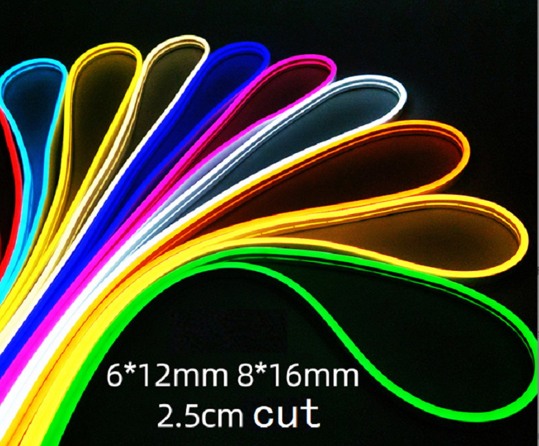 12v 24v Silicon 2835 120 Leds Flexible Led Rope Neon For Advertisement ...