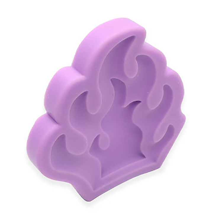Silicone Flame Shape Chocolate Candy Decorative Fondant Molds For Diy ...