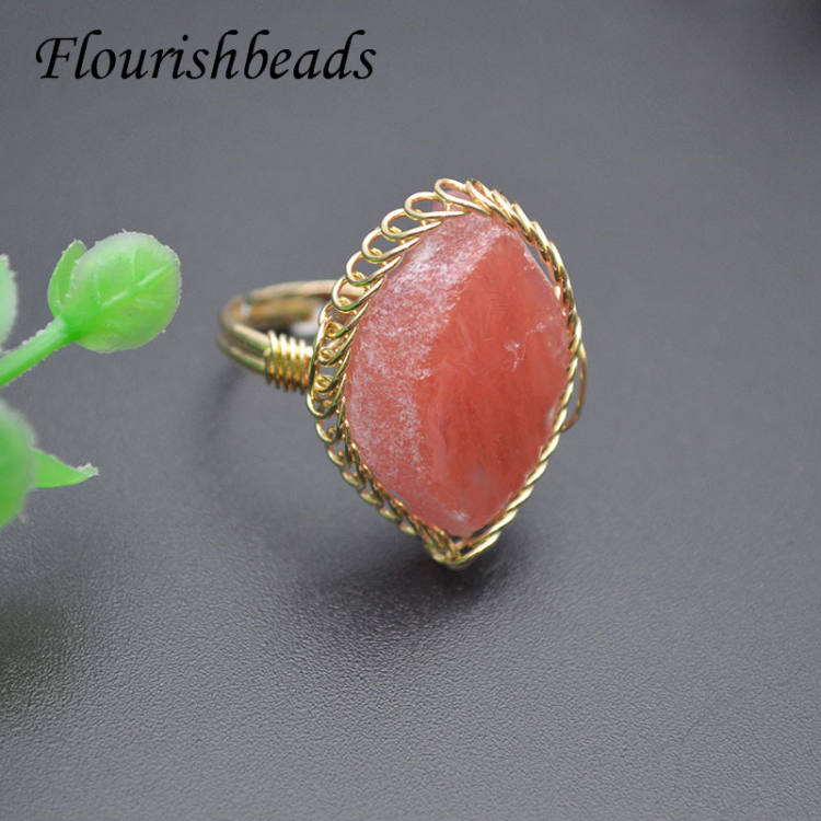 Bulk Buy China Wholesale Gold Plated Wire Wrapped Natural Various ...