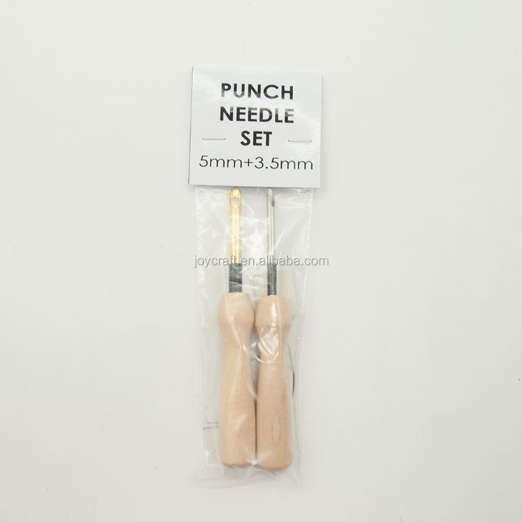 Wooden Handle Punch Needle For Embroidery 3.5mm And 5mm - Buy China ...