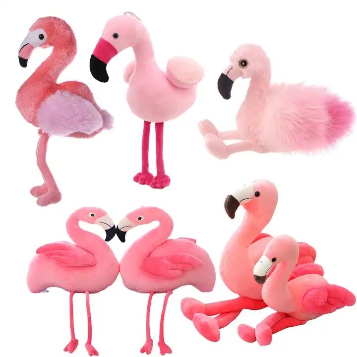 Buy Wholesale China Lifelike Fluffy Home Decorative Flamingo Toys Icti ...