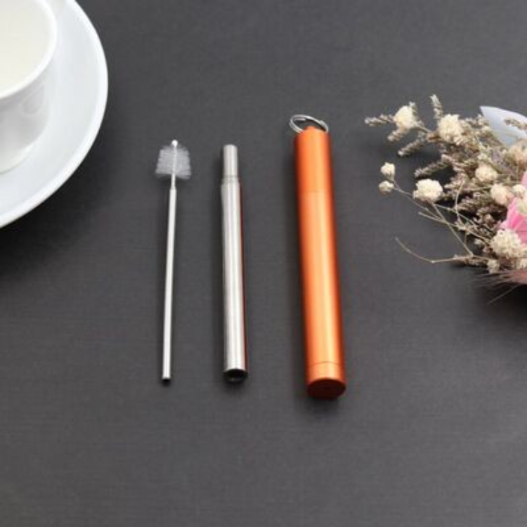 Buy China Wholesale Portable Foldable Retractable Reusable Custom Metal ...